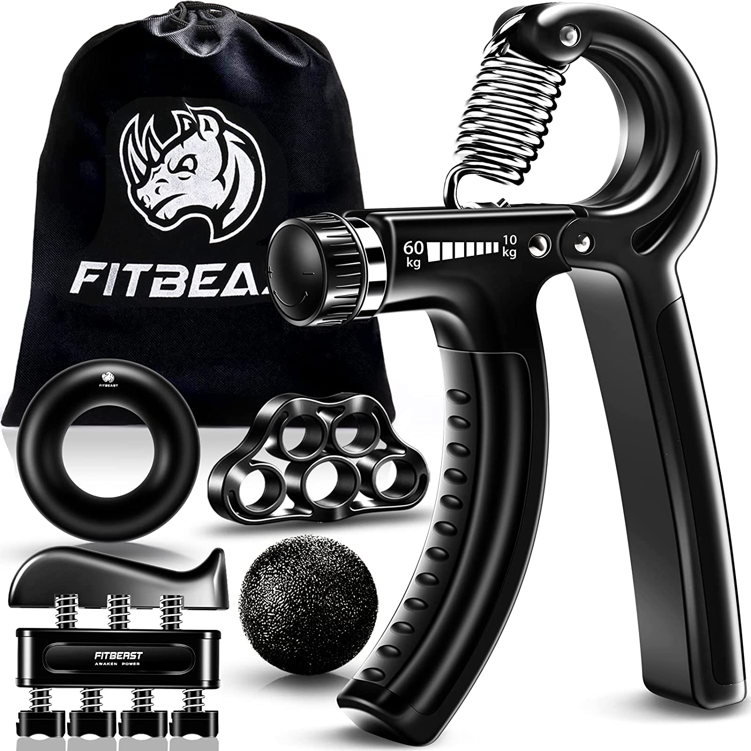 FitBeast Hand Grip Strengthener Workout Kit (5 Pack) Review